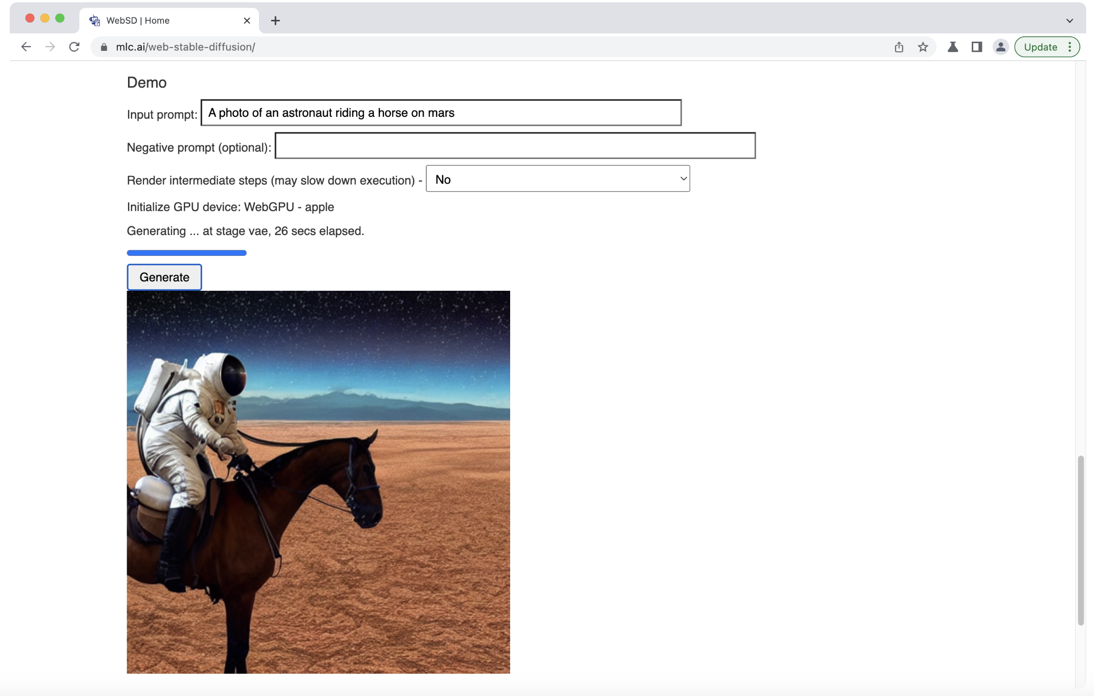 Meet Web Stable Diffusion: An AI Project That Brings Stable Diffusi...