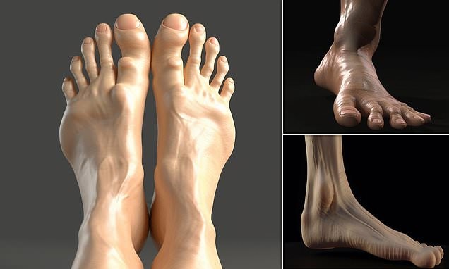 How our feet could look in 100 years