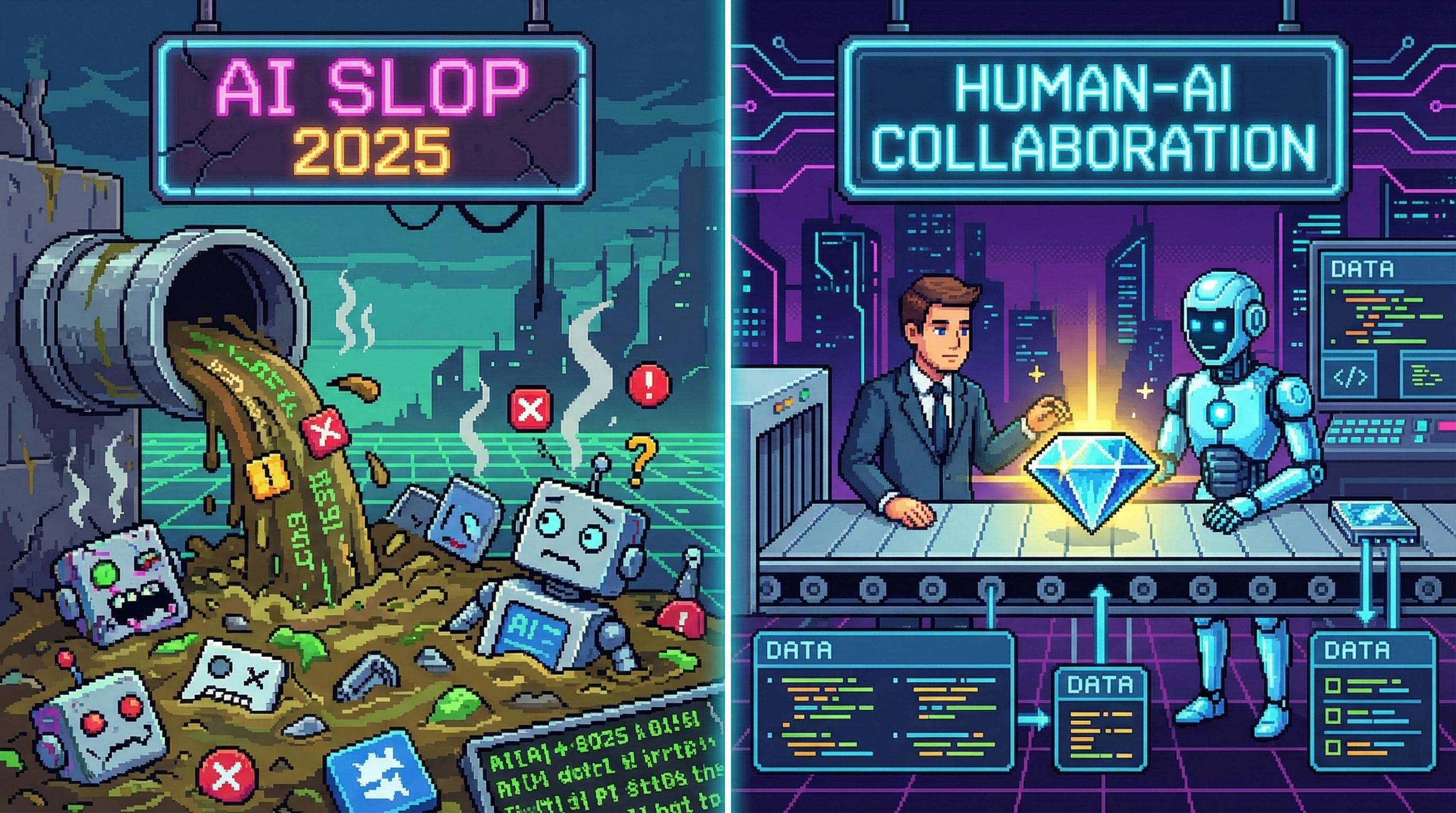 AI Slop in 2025: The Year the Internet Started Eating Itself