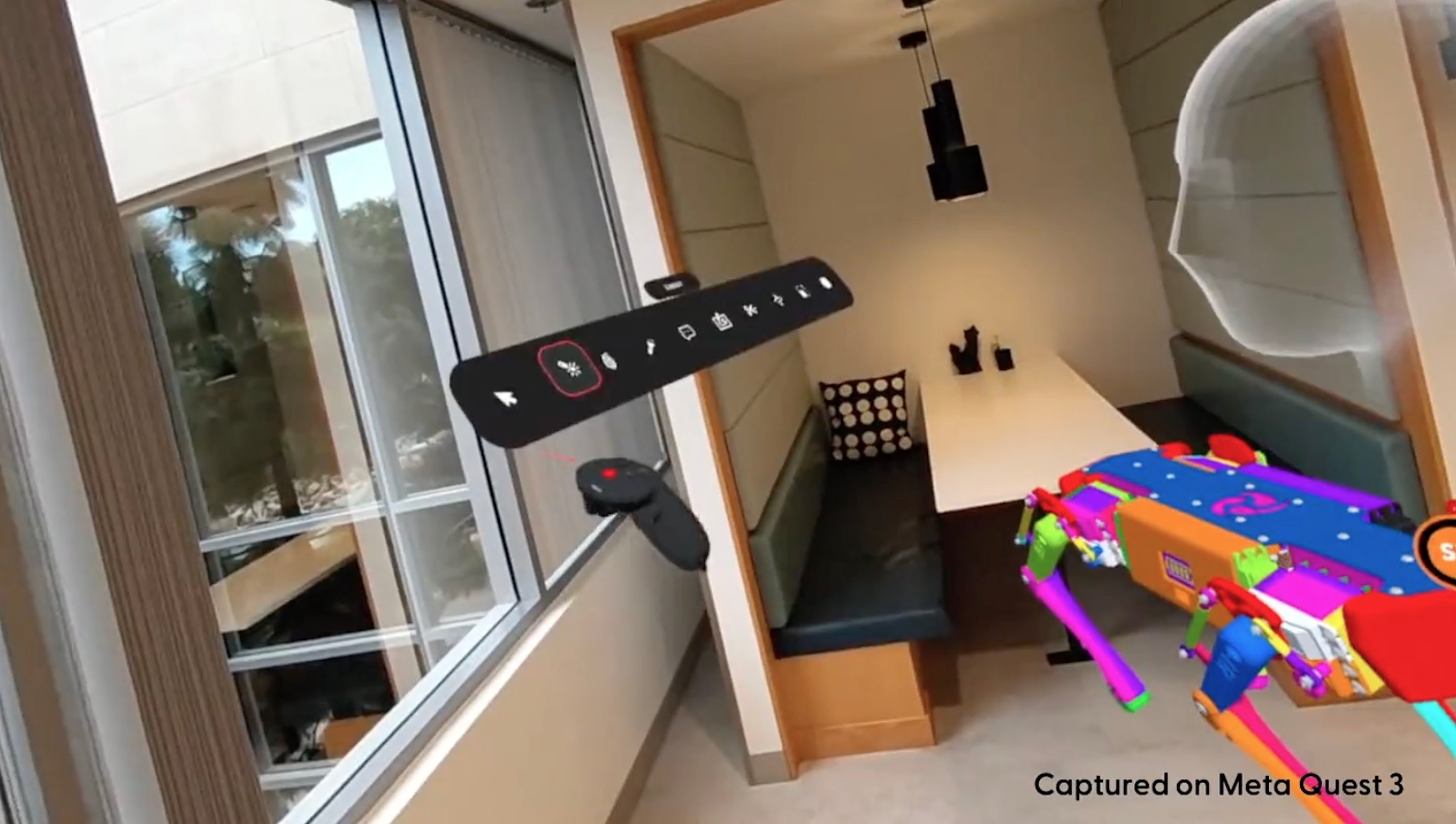 Leaked video gives glimpse of Meta Quest 3's passthrough quality