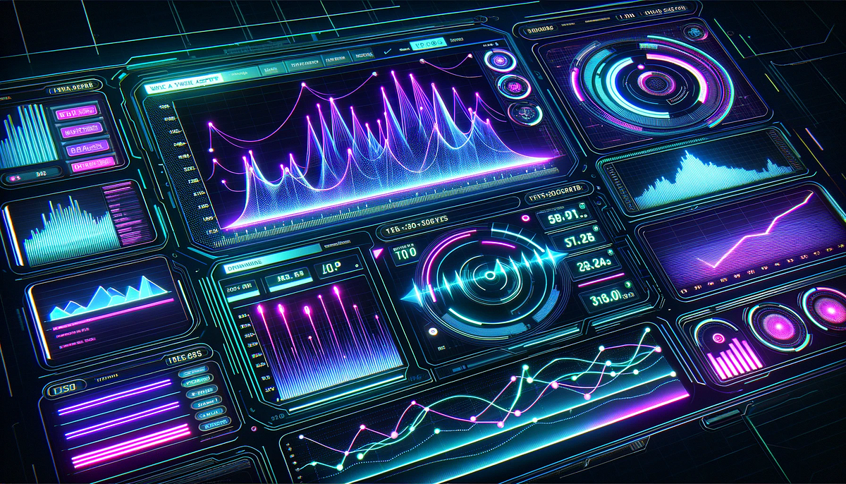 How To Make Cyberpunk Dark Mode Data Visualizations In Python 